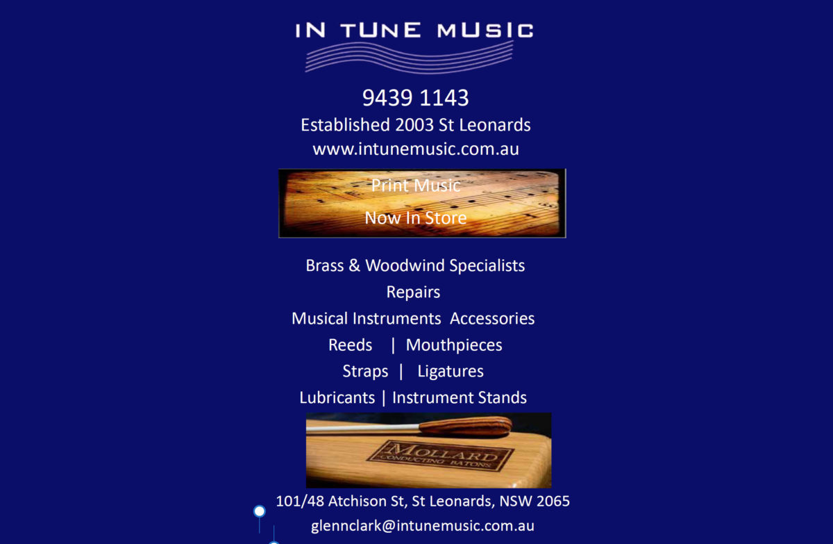 In Tune Music - Australian School Band and Orchestra Festival